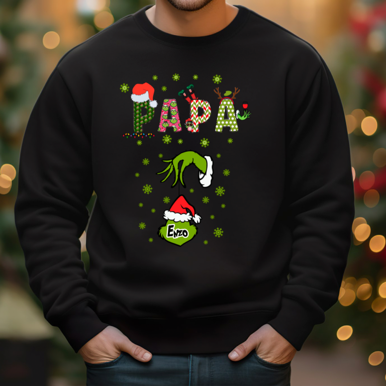 Sudadera personalizada Grinch - Tú personalizas